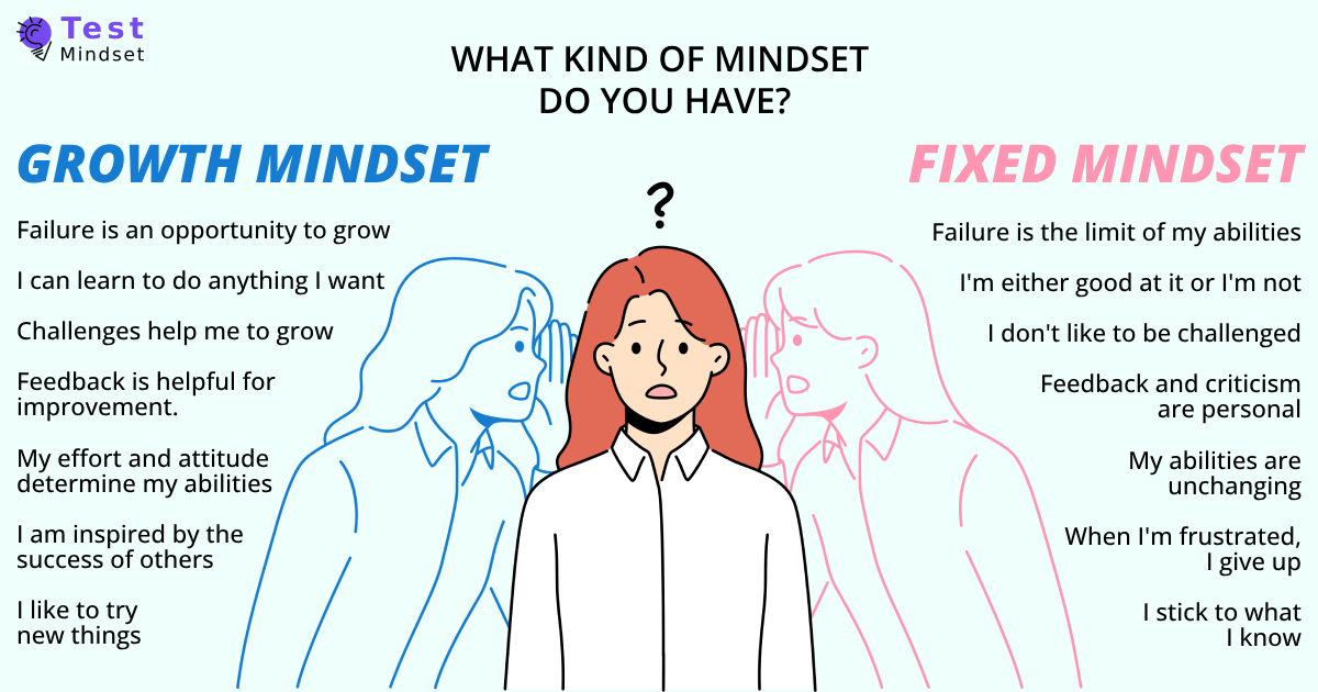 Test Mindset | Quiz: Fixed vs Growth Mindsets